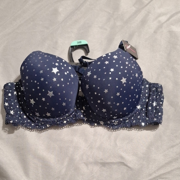 NOBO | Intimates & Sleepwear | Starry Night Blue Bra | Poshmark